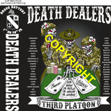 Platoon Items (direct-to-garment print) BRAVO 1st 79th DEATH DEALERS 3 ...